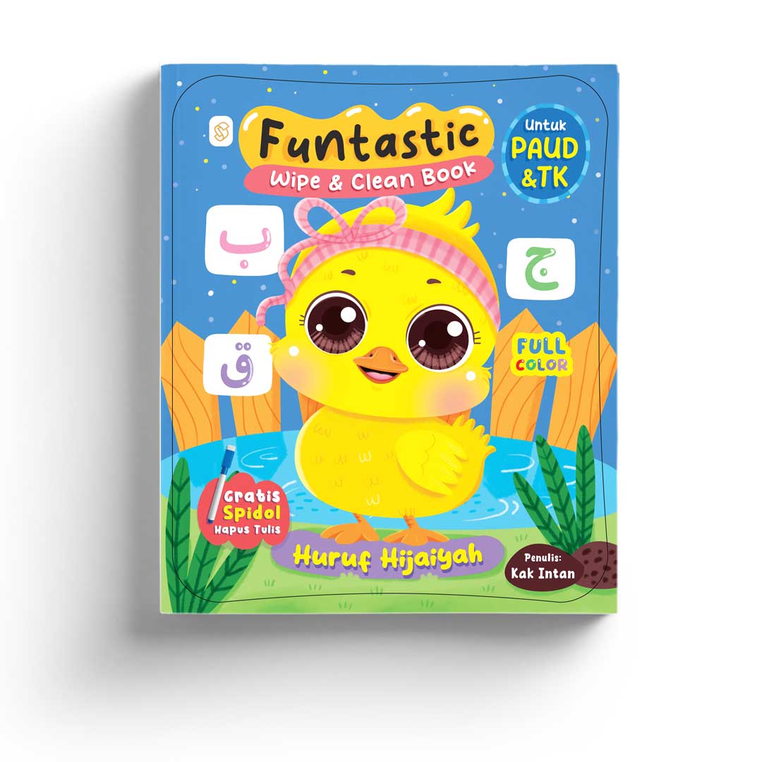 Funtastic Wipe & Clean Book - Huruf Hijaiyah